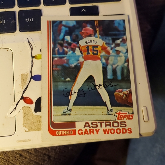 Other | Gary Woods Baseball Card | Poshmark